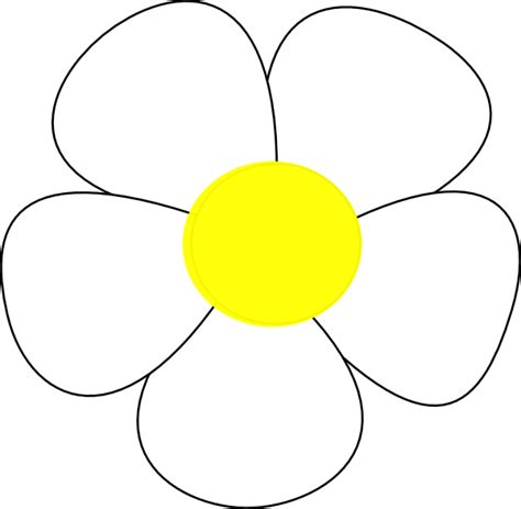 Simple Flower Clip Art At Vector Clip Art Online Royalty