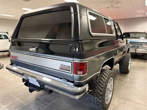 1990 Gmc Jimmy 4x4 With Only 60230 Original Miles Lifted 100 Rust
