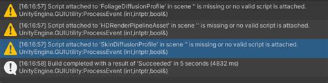 Console Warning Same Warnings Appear Everytime On Build Issue 12