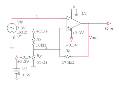 Output Comparator Multisim Live