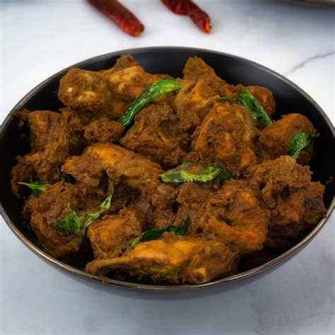 Chicken Ghee Roast Recipe Yellow Chilis