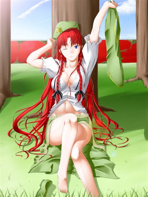 Hong Meiling Touhou Drawn By Niwatazumi Danbooru