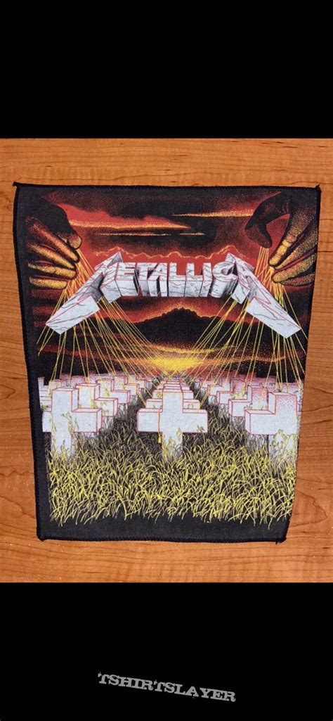 Metallica Patch And Cassette Collection Tshirtslayer Tshirt And