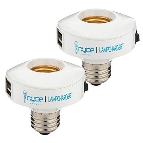 Nyce Power Lampcharger Light Bulb Socket Adapter Light Socket Usb
