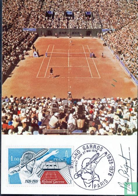Tennisstadion Roland Garros 1978 Frankrijk Lastdodo