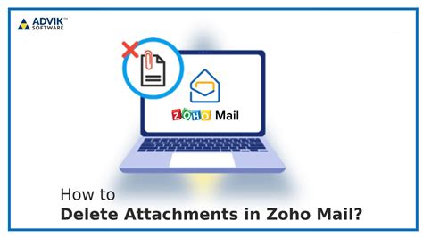 how to delete attachments in zoho mail without losing emails