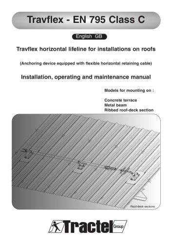 Travflex En 795 Class C Tractel Pdf Catalogs Technical