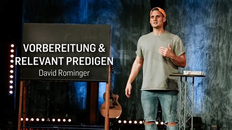 Predigertraining 2 Vorbereitung And Relevant Predigen David Rominger