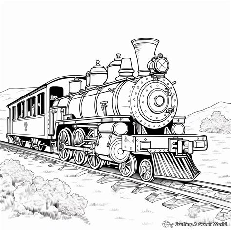 Steam Coloring Pages Free