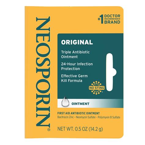 Neosporin Original Antibiotic Ointment Shop Antiseptics And Antibiotics