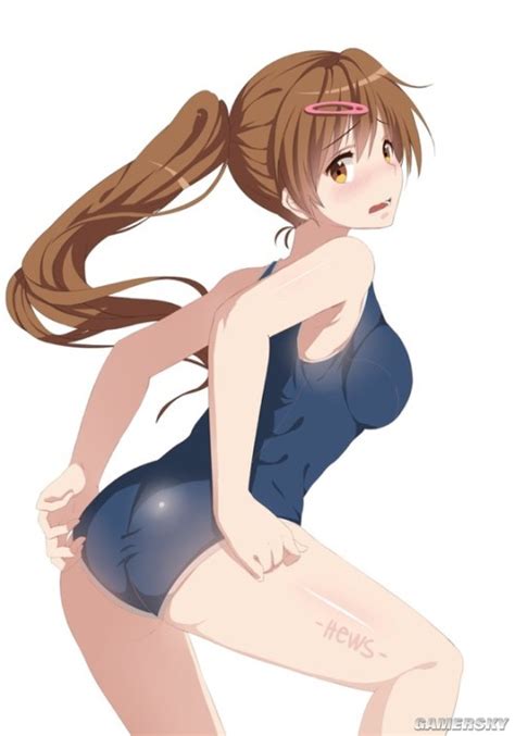 骄阳萌妹晒巨乳 二次元水着少女福利图欣赏 游民星空