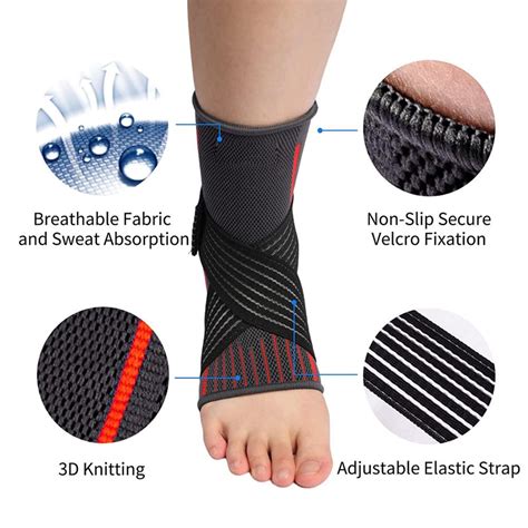 Fußbandage Fürs Sprunggelenk Unisexfußball Kauflandde