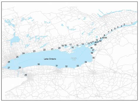 Ontario Lakes Maps