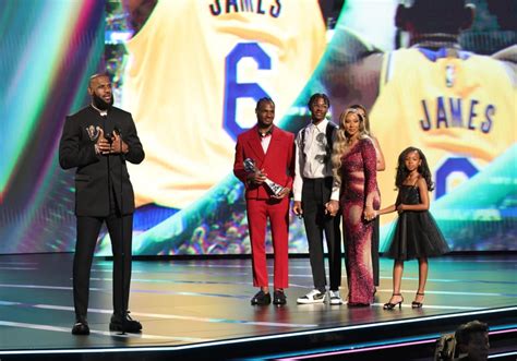Lebron And Savannah James At 2023 Espys Ps Celebrity