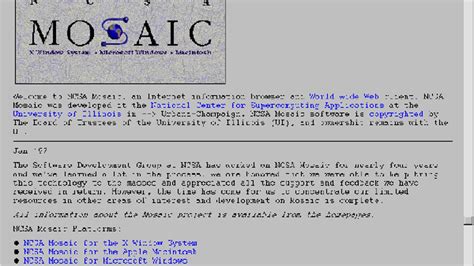 Mosaic Web Browser Logo