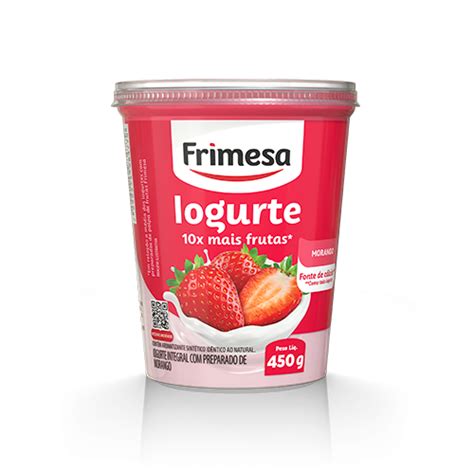 Iogurte Morango 450g Frimesa