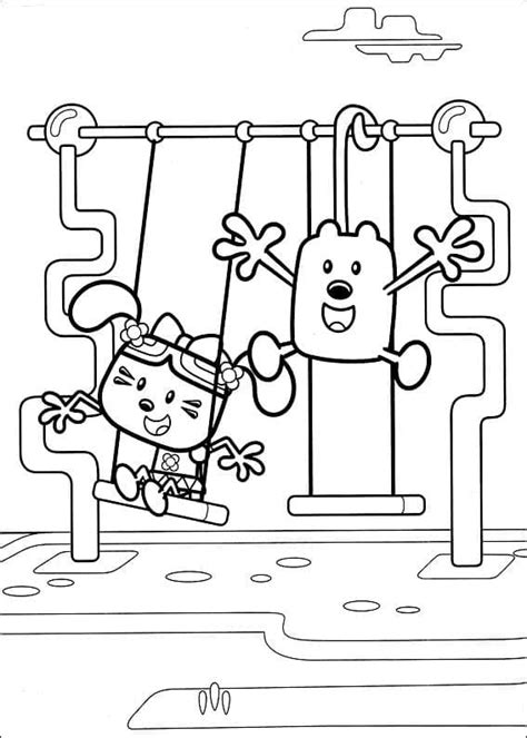 Coloring Pages Of Wow Wow Wubbzy