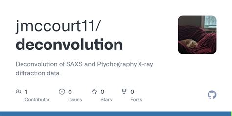 Github Jmccourt11deconvolution Deconvolution Of Saxs And Ptychography X Ray Diffraction Data