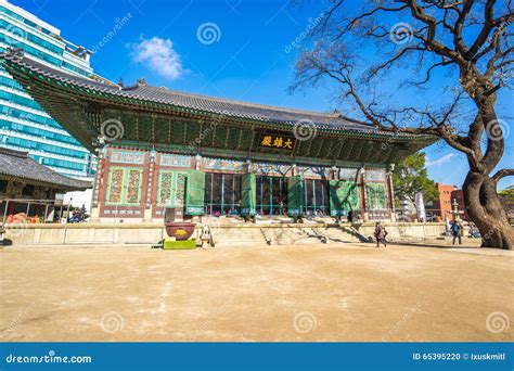 Jogyesa Temple In Seoul South Korea Editorial Image Image Of