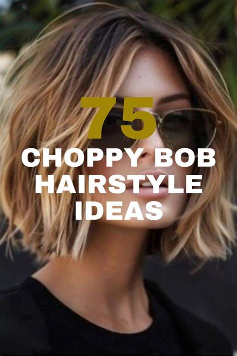 Trendy Choppy Bob Hairstyle Ideas Youll Love Choppy Bob Hairstyles For Fine Hair Bob