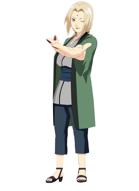 Tsunade Render 2 By Kangaroogi On Deviantart