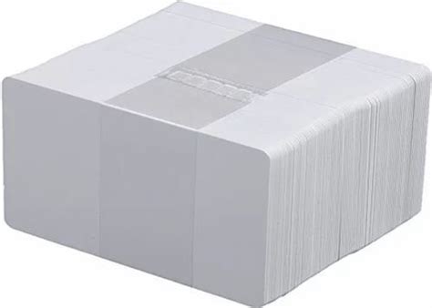 Pvc Thermal Printer Cards Double Sided Shape Rectangular At ₹ 3