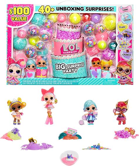 Lol Surprise Big Surprise Party With 4 Collectible Dolls 40 Surprises