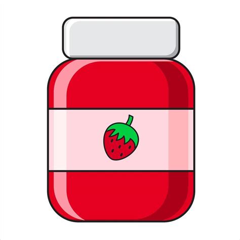 Strawberry Jam Vector 13959414 Vector Art At Vecteezy