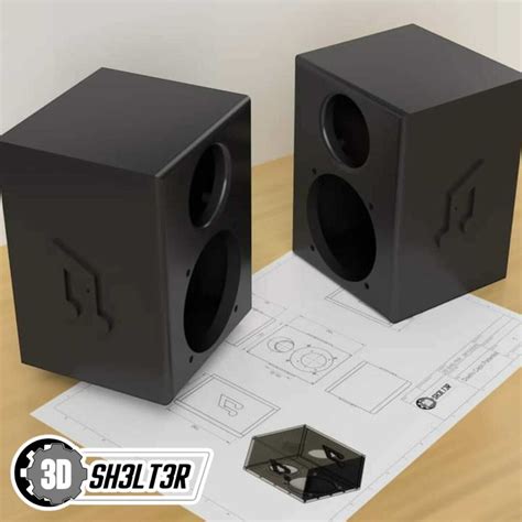 Archivo Stl Cajón Para Altavoces De Alta Fidelidad 🧰・modelo Imprimible