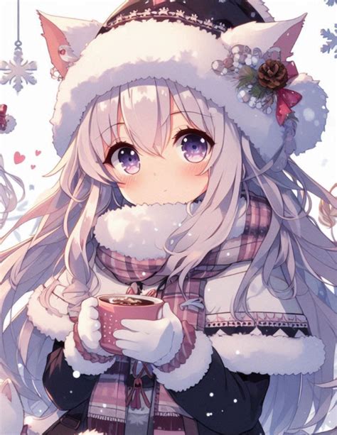 Cute Winter Anime Girl By Cloudy903 On Deviantart