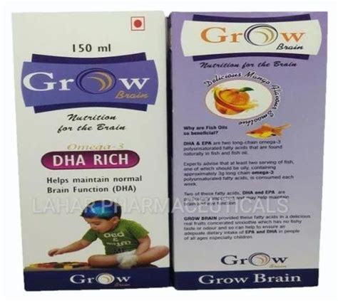 Omega 3 Syrup Brain Dha Syrup Latest Price Manufacturers And Suppliers