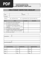Fire Alarm System Maintenance Checklist Pdf