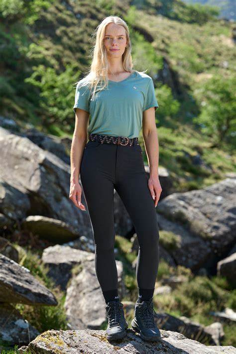 Max Stretch High Abrasion Skinny Outdoor Trousers Black