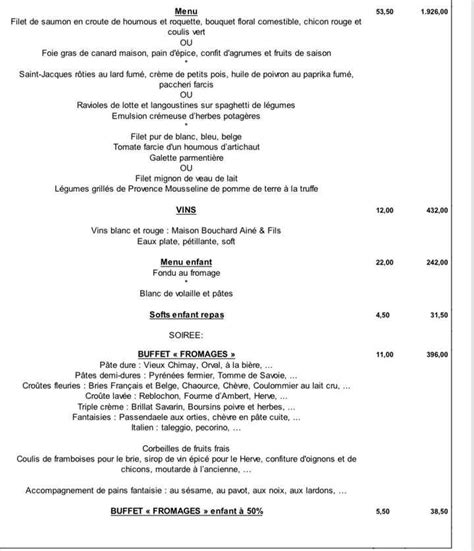 Devis Traiteur Organisation Du Mariage Forum