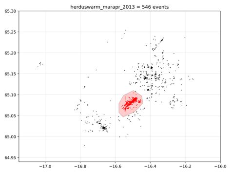 2 Illustration Of The Swarm Selection Process Map View Red Polygon