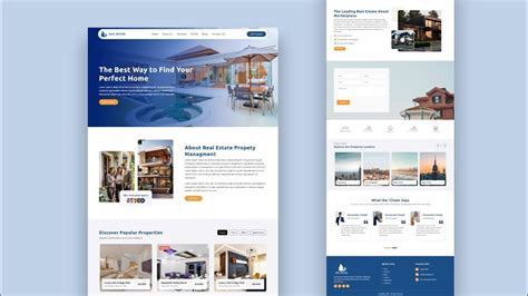 How To Build A Real Estate Website From Scratch Html Css Javascript Tutorial Youtube