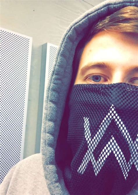 Alan Has A New Face Mask Alan Walker Allen Walker Walker