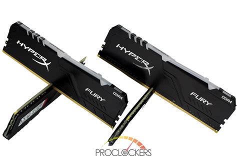 Hyperx Fury Ddr4 Rgb 3200mhz 32gb Memory Kit Review Gaming Gorilla