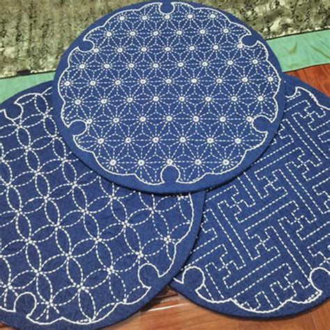 Sashiko Kit Pre Printed Pattern Japanese Traditional