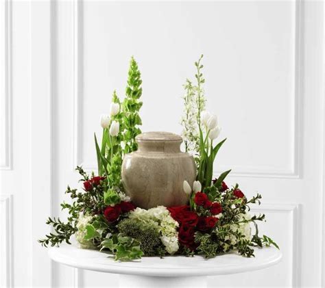 Sympathy Arrangements Beautiful Red Roses Funeral Flower