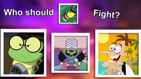 Who Should Plankton Fight Rdeathbattlematchups