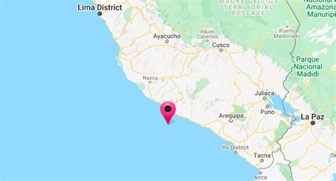 Temblor De Magnitud 50 Sacude Arequipa Al Sur De Perú