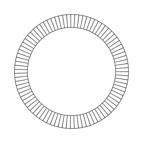 Premium Vector Circle Frame Round Border Design Shape Icon For Decorative Vintage Doodle