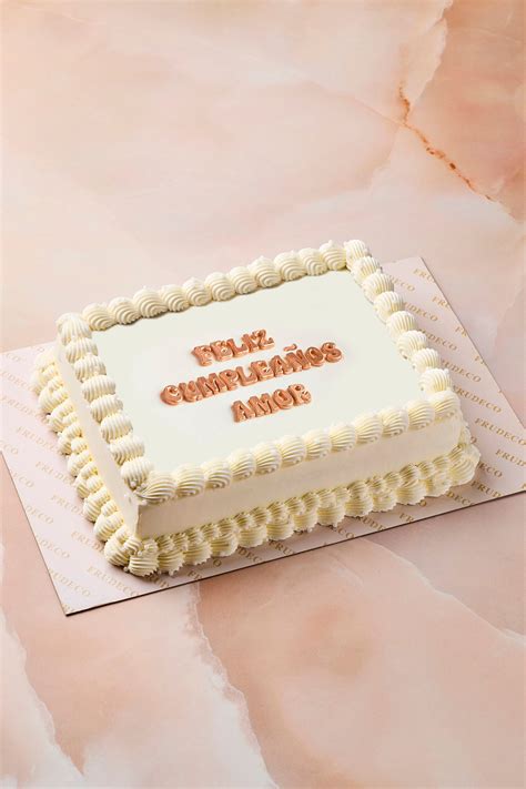 Xl Rectangle Vintage Cake Frudeco Miami