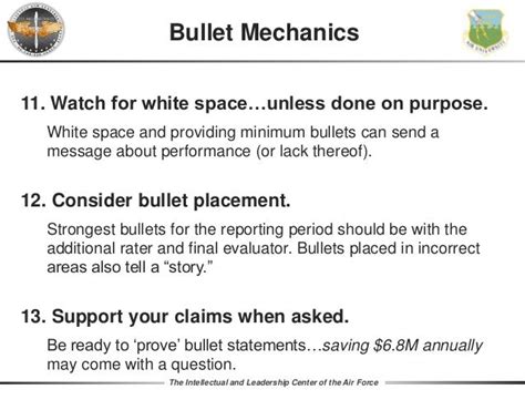 Bullet Background Paper Air Force Template Ppt Air Force Effective Writing Powerpoint
