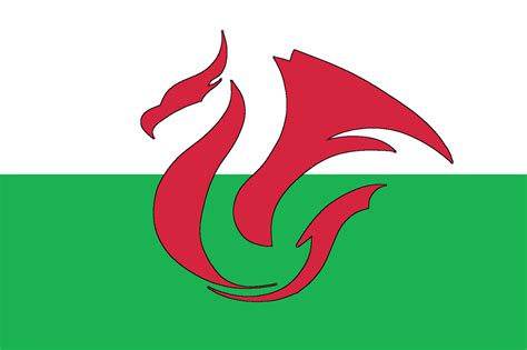 The Best Of R Vexillology — My Redesign Of The Welsh Flag Using The Dragon