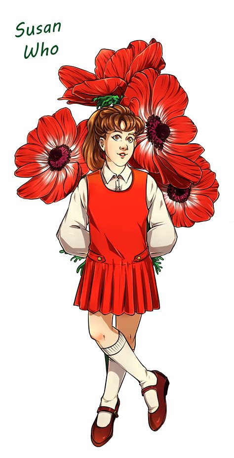 Dr Who Flowers Susan Who By Yet One More Idiot On Deviantart
