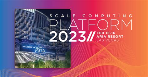 Inaugural Scale Computing Platform Summit Announced Scale Computing