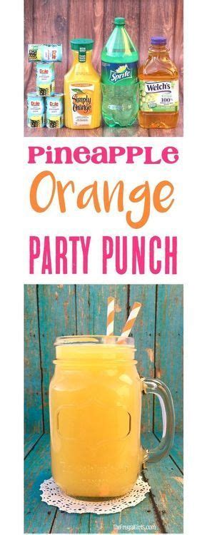 Pineapple Orange Punch Recipe This Easy Party Punch Is Perfect For