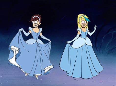 Luna Loud And Sam Sharp As Cinderella By Mrtoonlover83 On Deviantart